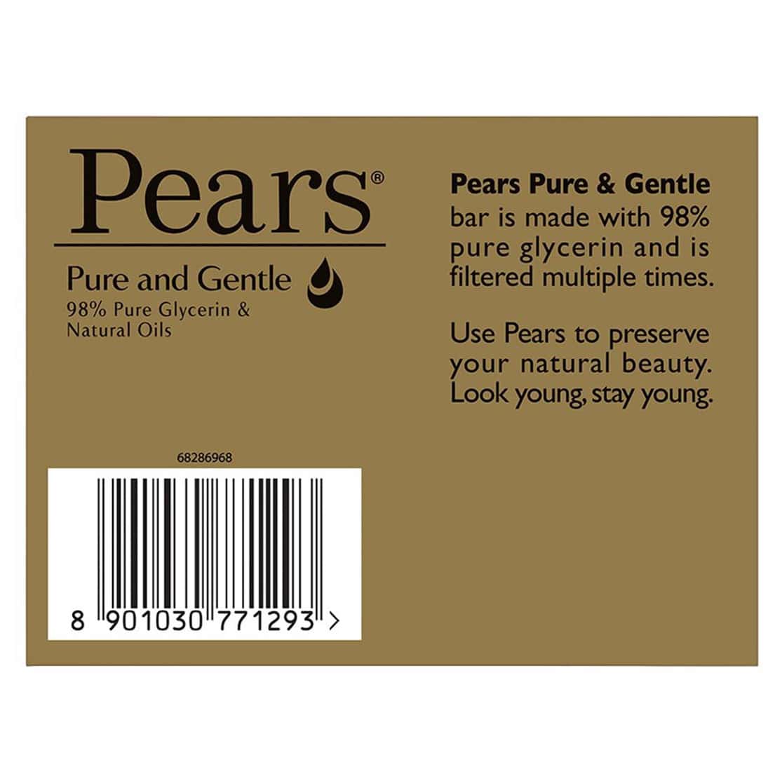 Buy PEARS PURE & GENTLE (PACK OF 3) SOAP BOX OF 125 G Online & Get Upto ...