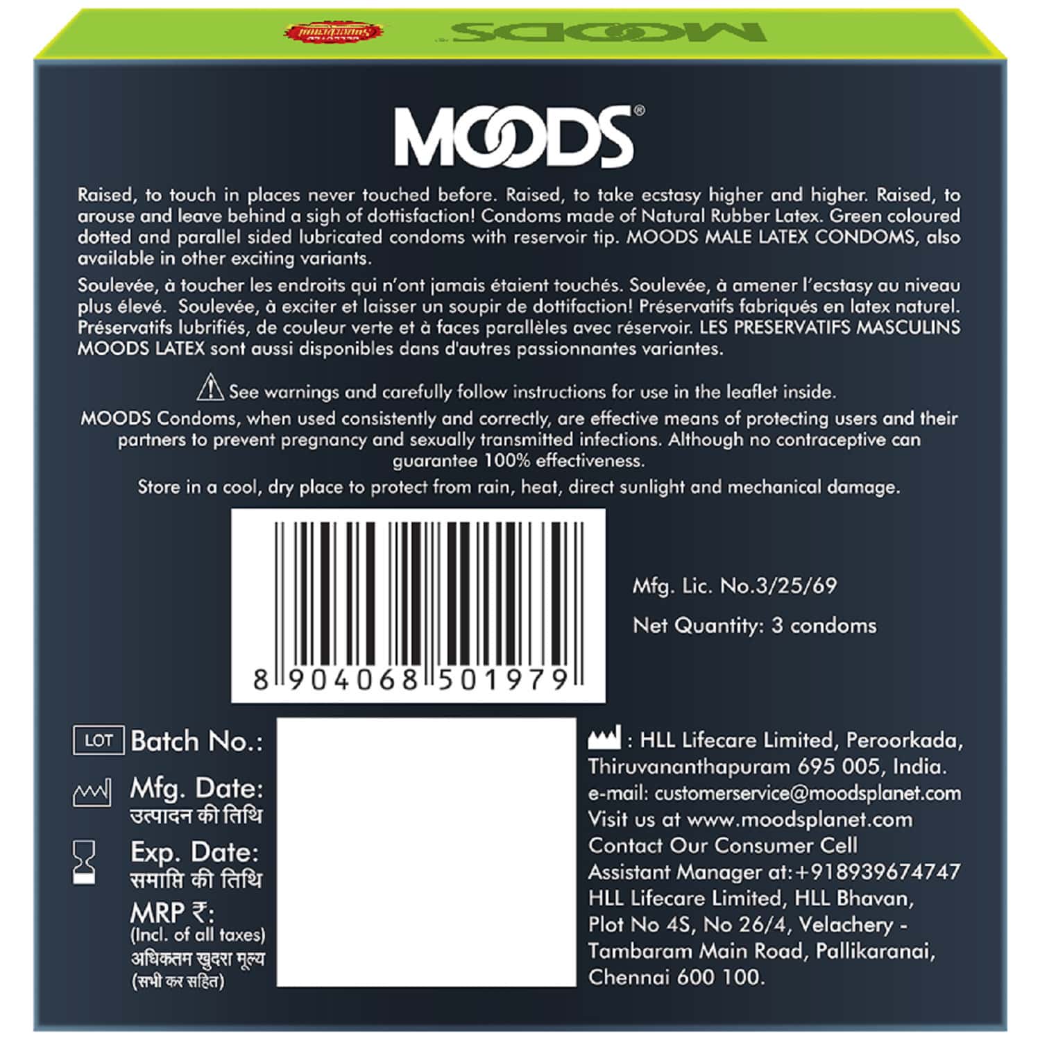 Buy MOODS DOTTED CONDOMS - PACK OF 3S Online & Get Upto 60% OFF at ...