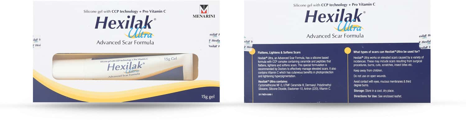 Buy HEXILAK ULTRA ANTI SCAR GEL TUBE OF 15 G Online & Get Upto 60% OFF ...