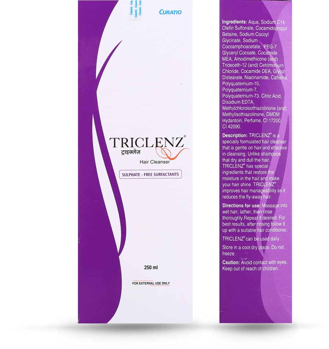 Buy TRICLENZ HAIR CLEANSER BOTTLE OF 250 ML Online & Get Upto 60% OFF ...