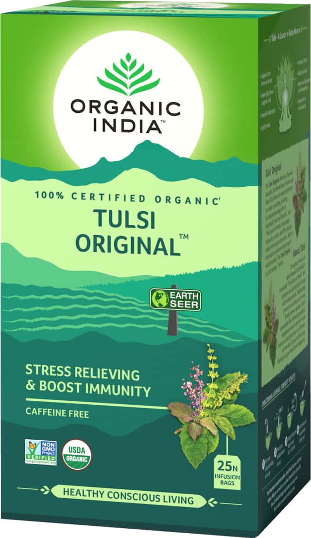 Buy ORGANIC INDIA TULSI ORIGINAL TEA BAG 25'S Online & Get Upto 60% OFF ...