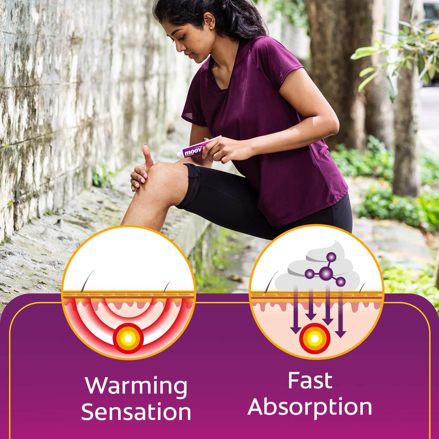 Buy MOOV PAIN RELIEF SPECIALIST SUITABLE FOR BACK, JOINT, KNEE, MUSCLE ...