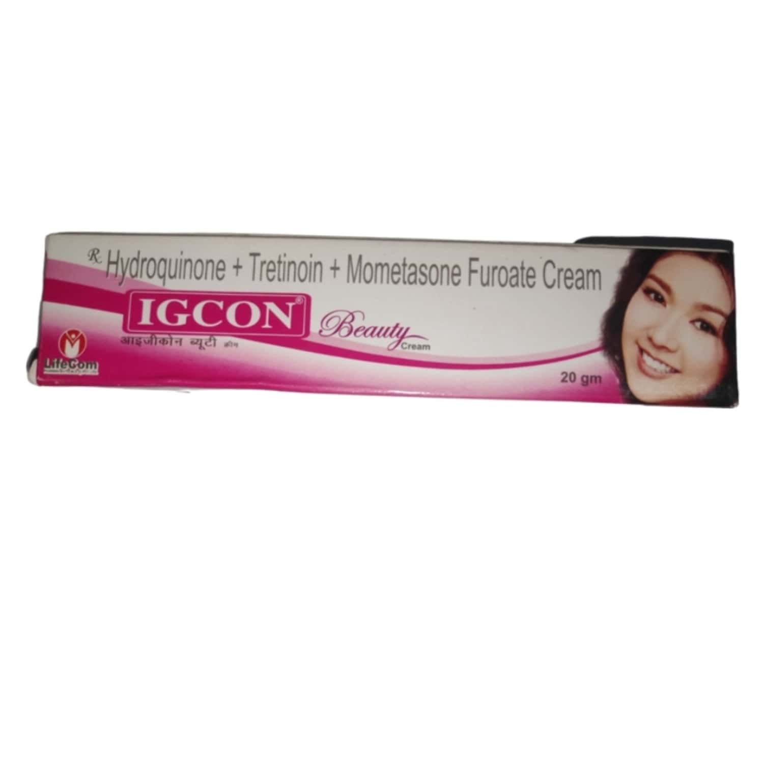 Buy Igcon Beauty Tube Of 20gm Cream Online at Flat 15 OFF PharmEasy