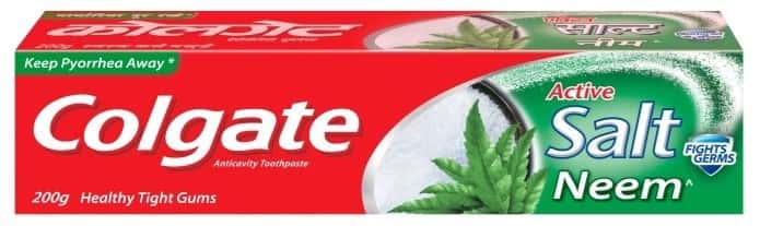Buy Colgate Toothpaste - Active Salt Neem - 200 G Online at Flat 18% ...