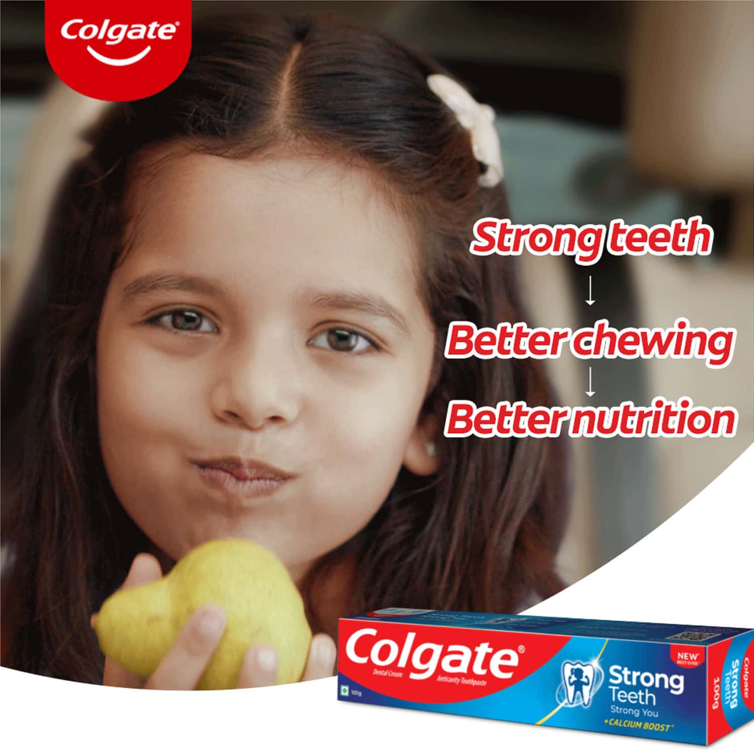 Buy COLGATE STRONG TEETH TOOTHPASTE TUBE OF 500 G SAVER PACK Online ...