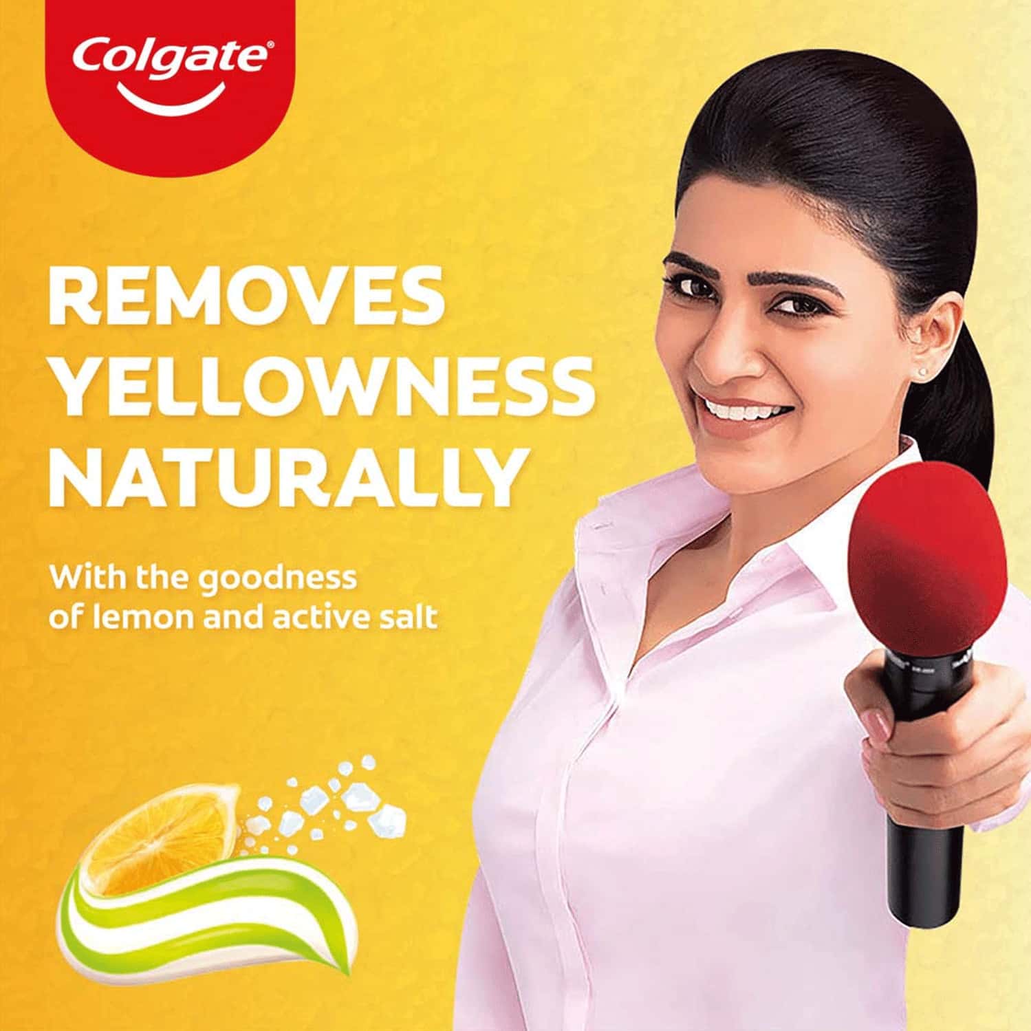 Buy COLGATE TOOTHPASTE - ACTIVE SALT LEMON- 100 G Online & Get Upto 60% ...