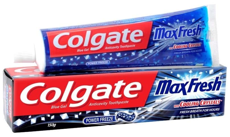 Buy Colgate Toothpaste - Maxfresh Power Freeze - 150 G - Blue Gel ...