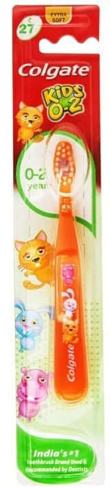 Buy Colgate Kids (0-2 Years Extra Soft Bristles) Toothbrush Packet Of 1 ...