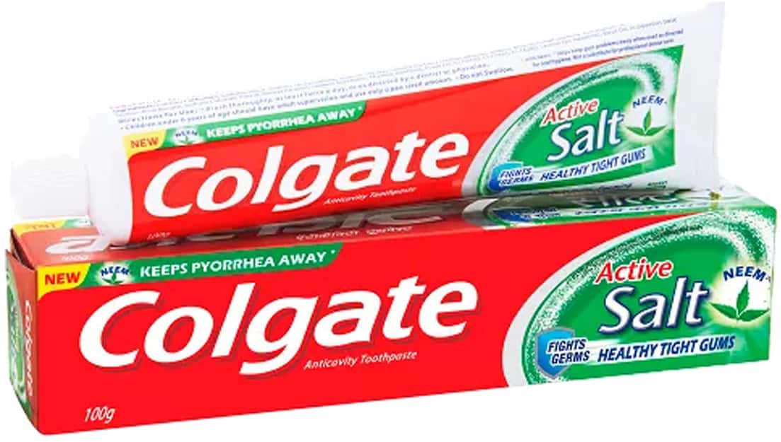Buy COLGATE TOOTHPASTE - ACTIVE SALT NEEM - 100 G Online & Get Upto 60% ...