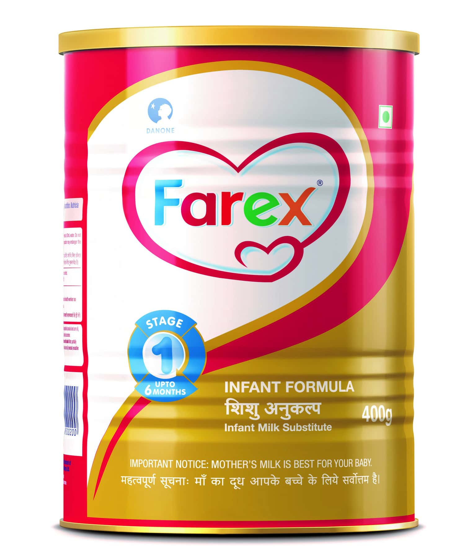 Buy Farex Baby Food Stage 1 Infant Formula Tin Of 400 G Online & Get ...