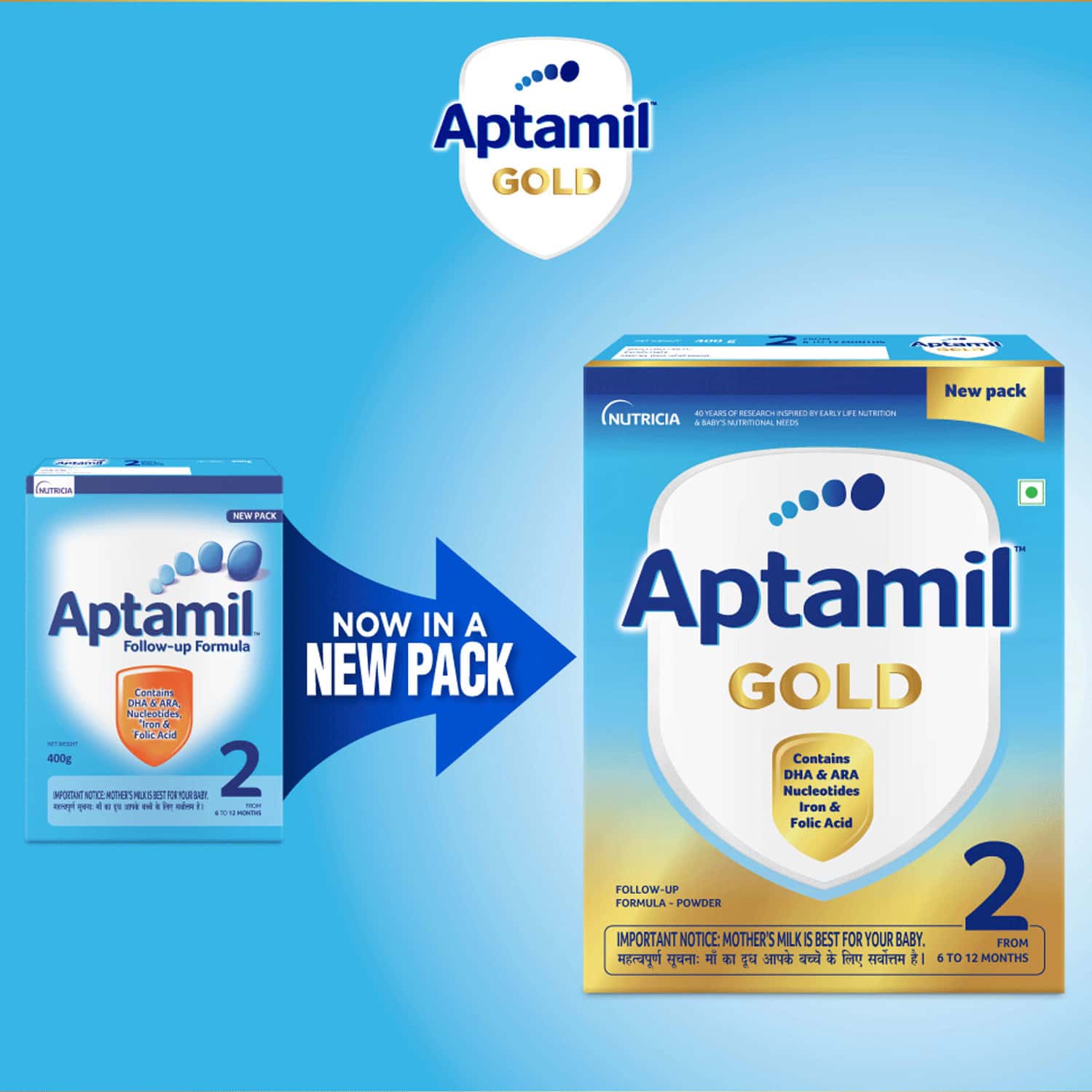Buy APTAMIL GOLD 2 FOLLOW UP INFANT FORMULA POWDER (AFTER 6 MONTHS ...