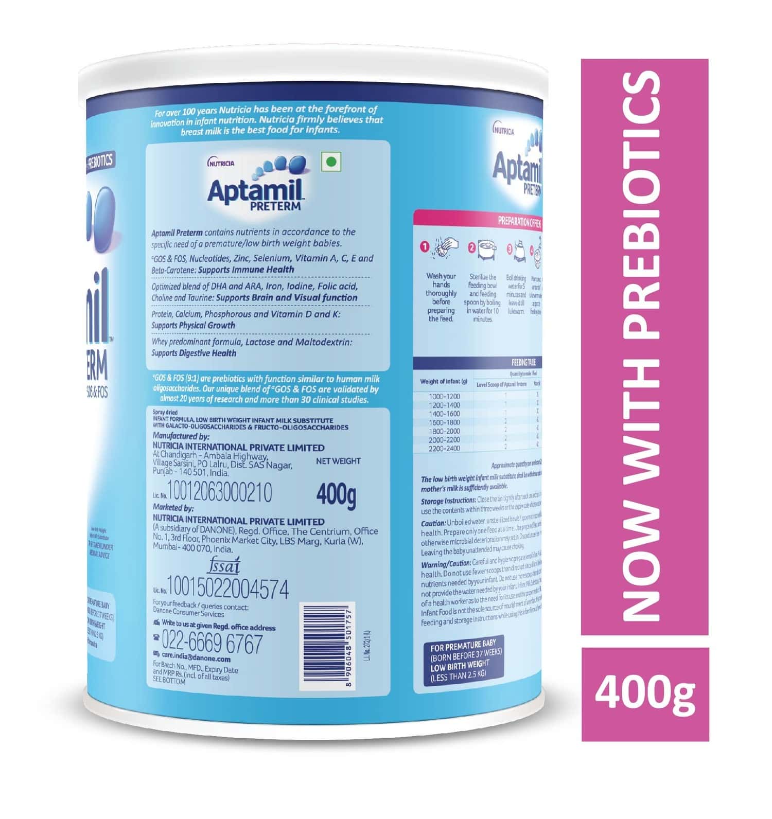 Buy Aptamil Powder (400) Online at Flat 18% OFF* | PharmEasy