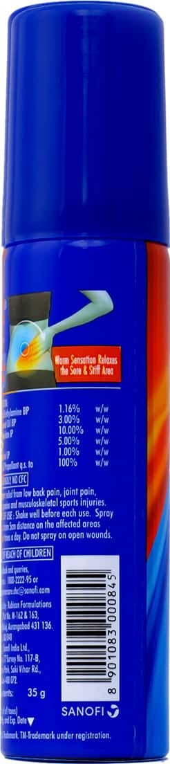 Buy COMBIFLAM ICYHOT FAST PAIN RELIEF SPRAY - 35 GMS Online & Get Upto ...