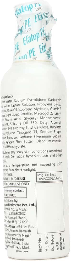 Buy EFATOP PE LOTION 200ML Online & Get Upto 60% OFF at PharmEasy