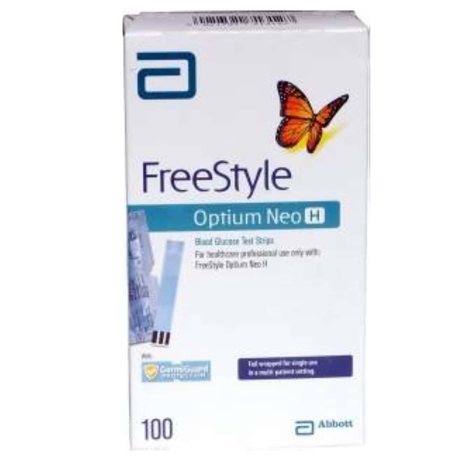 Buy FREESTYLE OPTIUM NEO H BLOOD GLUCOSE TEST STRIPS (PACK OF 100 ...