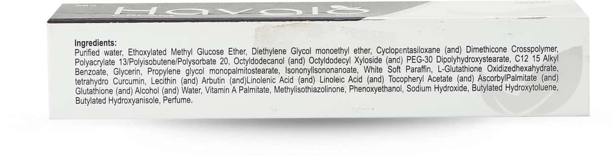 Buy HAVGLO CREAM TUBE OF 30 G Online & Get Upto 60% OFF at PharmEasy