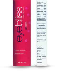 Buy EYEBLISS UNDER EYE CREAM 15GM Online & Get Upto 60% OFF at PharmEasy