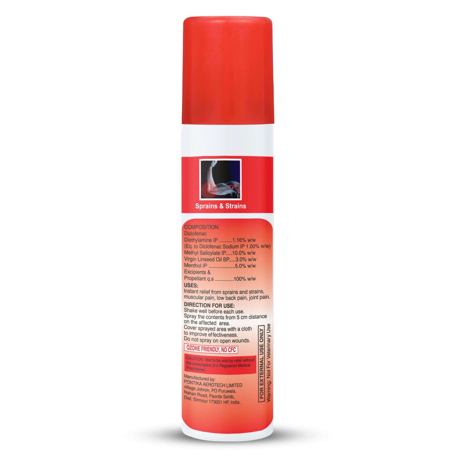 Buy VOVILUP BOTTLE OF 55GM SPRAY Online & Get Upto 60% OFF at PharmEasy