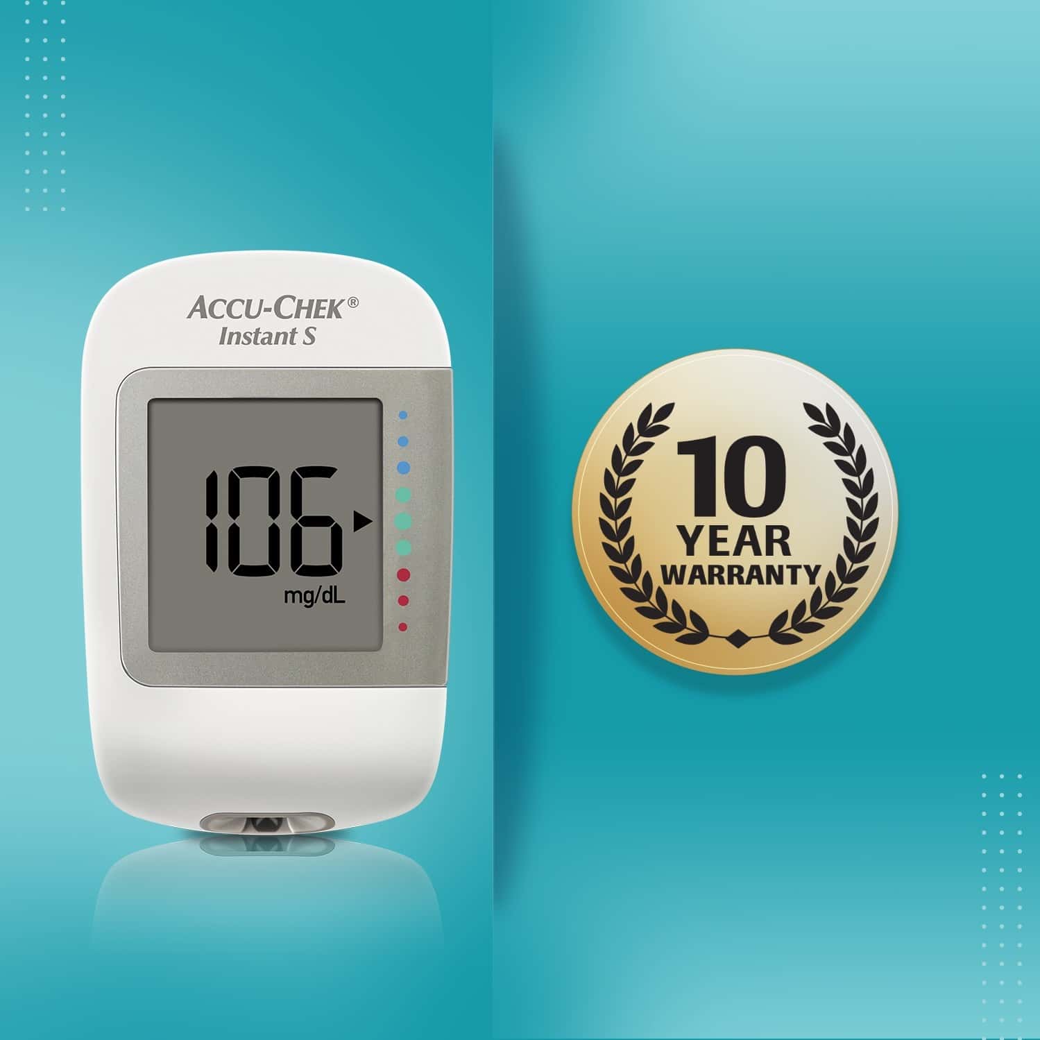 Buy ACCU-CHEK INSTANT S GLUCOMETER KIT (WITH FREE 10 STRIPS) Online ...