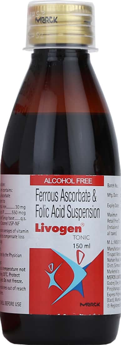 Buy LIVOGEN TONIC 150ML Online & Get Upto 60% OFF at PharmEasy