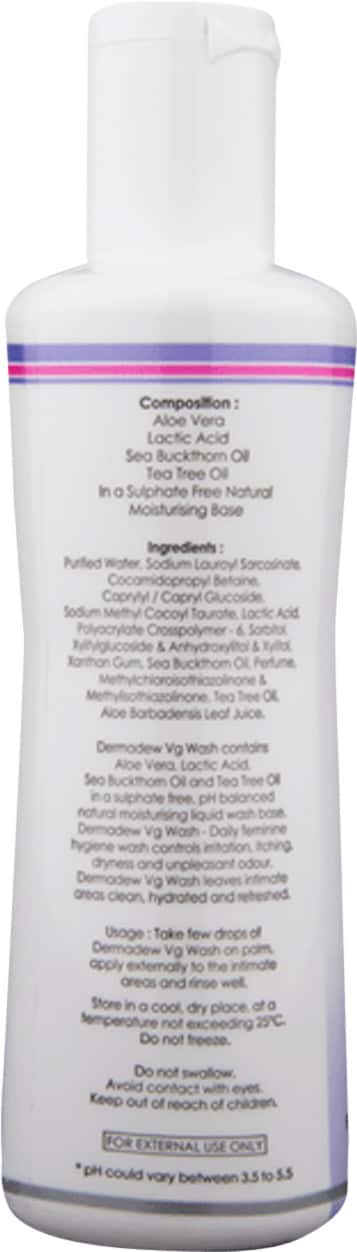 Buy DERMADEW VG WASH LOTION 100ML Online & Get Upto 60% OFF at PharmEasy