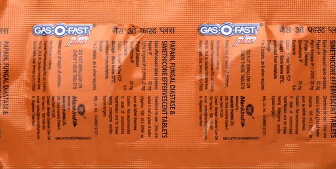 Buy GAS O FAST Online & Get Upto 60% OFF at PharmEasy