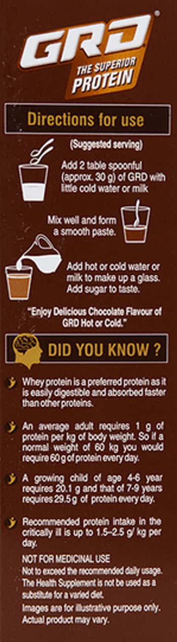 Buy GRD POWDER 400 GM Online & Get Upto 60% OFF at PharmEasy