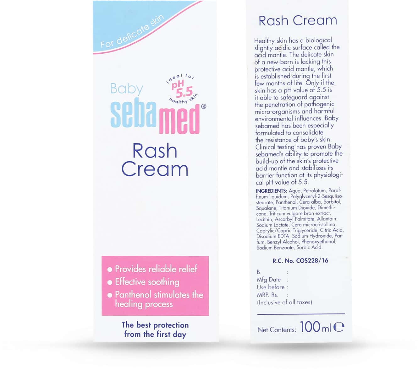 Buy SEBAMED BABY RASH CREAM - 100ML Online & Get Upto 60% OFF at PharmEasy