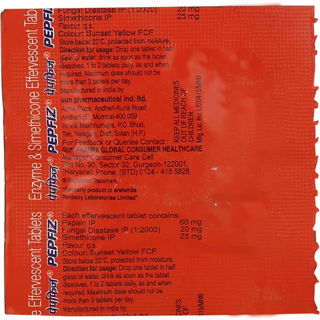 Buy PEPFIZ Online & Get Upto 60% OFF at PharmEasy