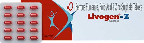 Buy LIVOGEN Z CAPTAB 15'S Online & Get Upto 60% OFF at PharmEasy