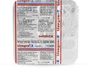 Buy LIVOGEN Z STRIP OF 15 CAPTABS Online & Get Upto 60% OFF at PharmEasy