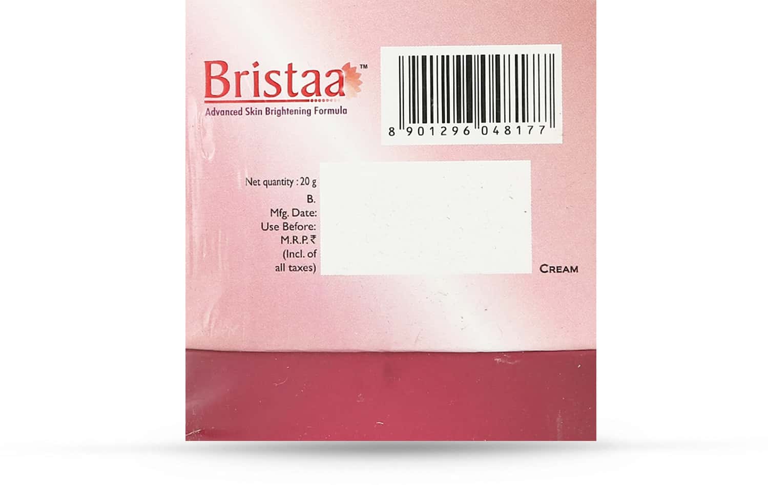 Buy BRISTAA CREAM 20GM Online & Get Upto 60% OFF at PharmEasy