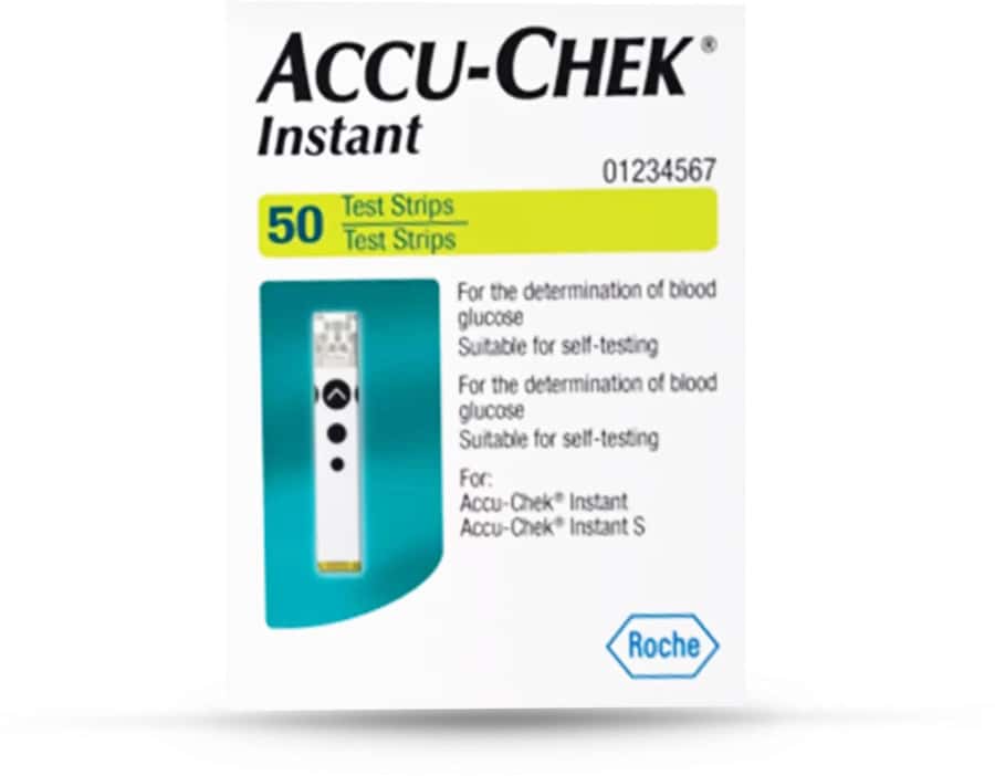 Buy ACCU-CHEK ACTIVE GLUCOMETER TEST STRIPS BOX OF 50 Online & Get Upto ...