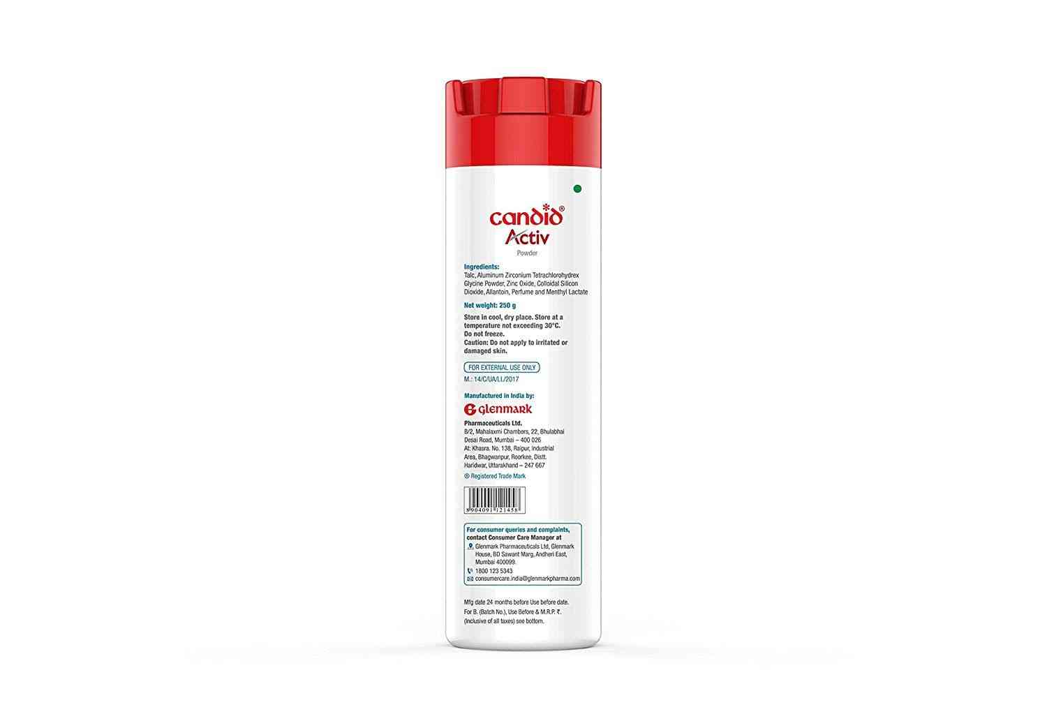 Buy Candid Activ Antiperspirant Powder 100g Online & Get Upto 60% OFF ...