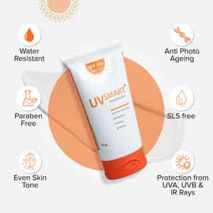 Buy UV SMART SPF 40+ PA++++ SUNSCREEN GEL 50GM Online & Get Upto 60% ...