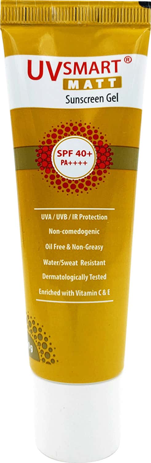 Buy UVSMART SPF 40 SUNSCREEN GEL 50GM Online & Get Upto 60% OFF at ...