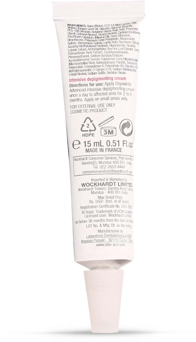 Buy DEPIWHITE ADVANCED DEPIGMENTING CREAM 15 Online & Get Upto 60% OFF ...