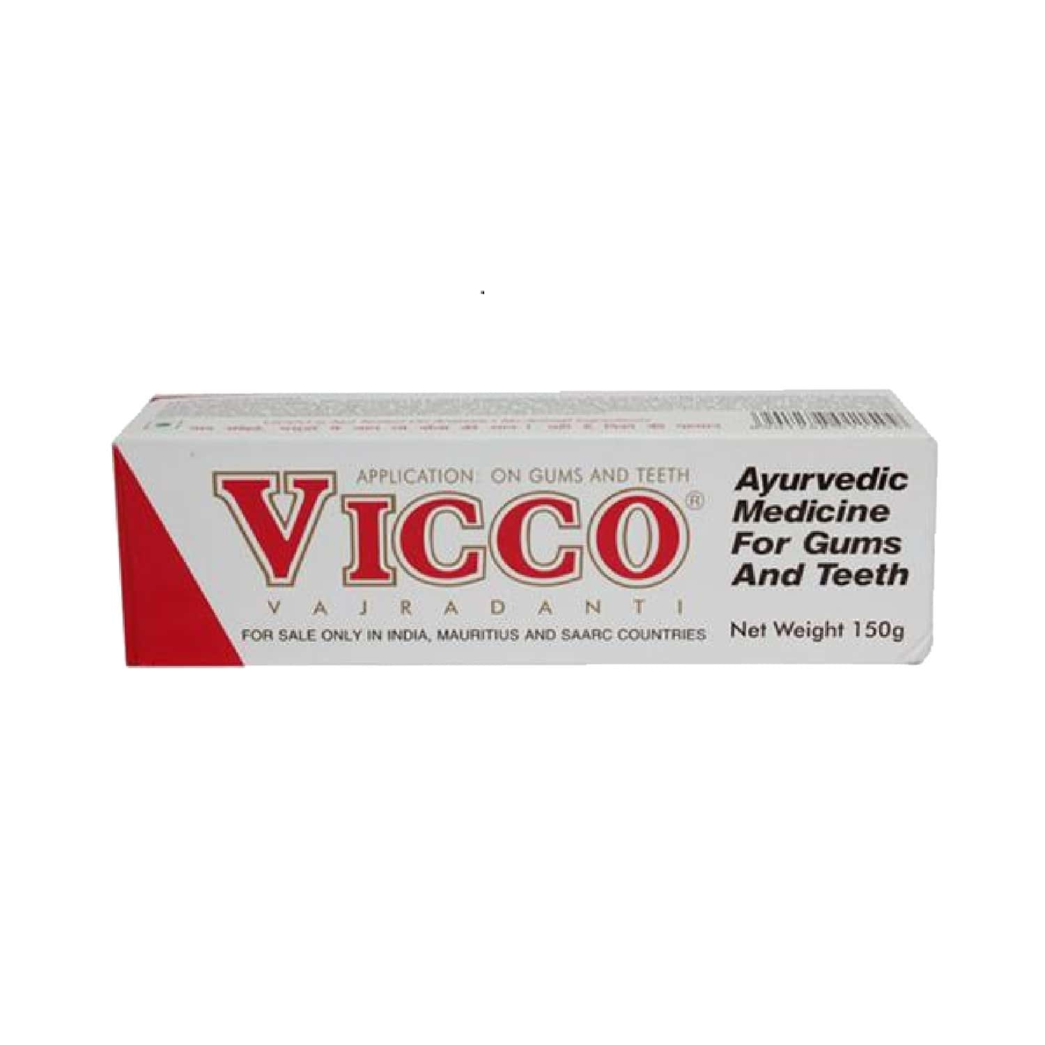 Buy Vicco Vajradanti Ayurvedic Paste - 150 Gm Online & Get Upto 60% OFF ...