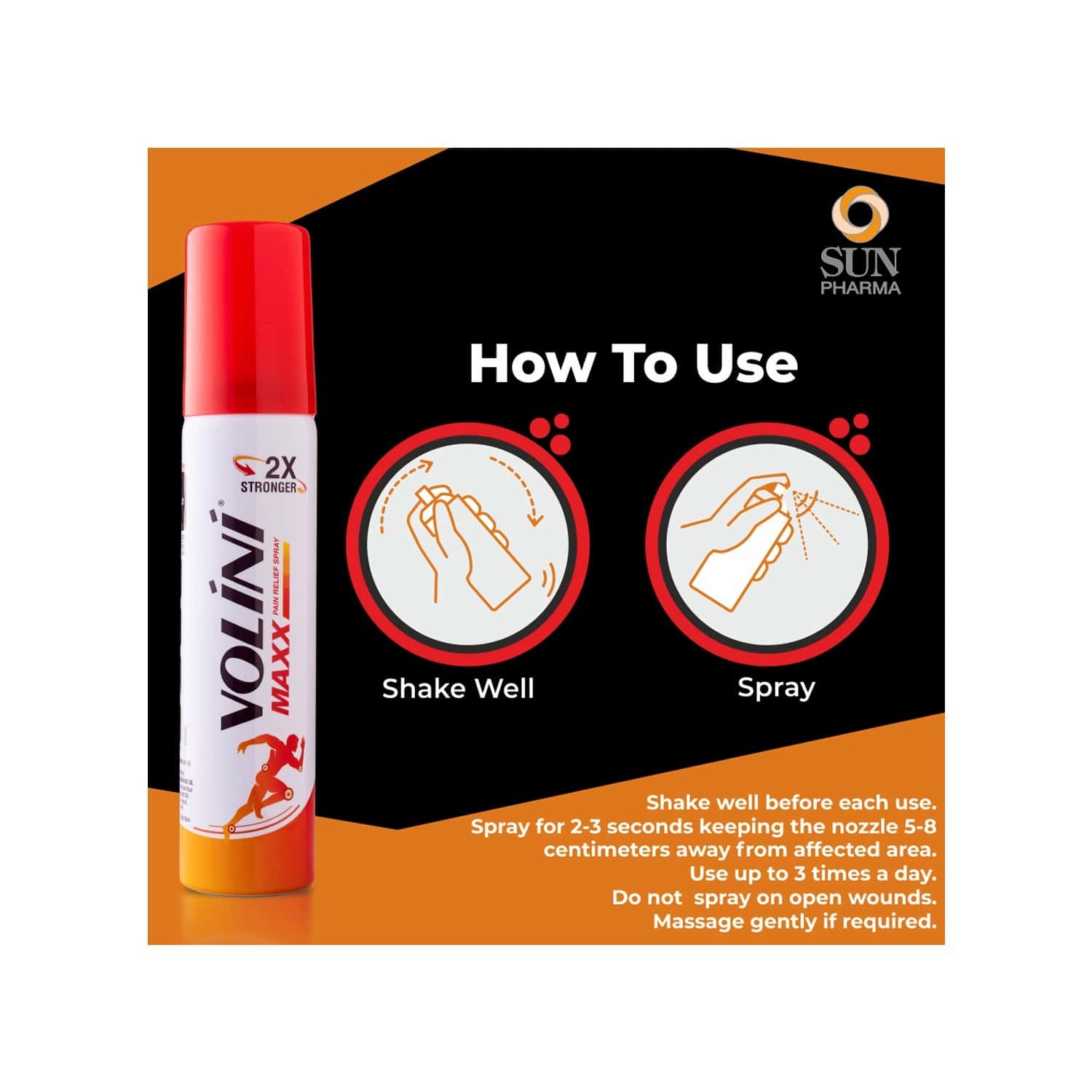 Buy Volini Spray (55) Online at Flat 18% OFF* | PharmEasy