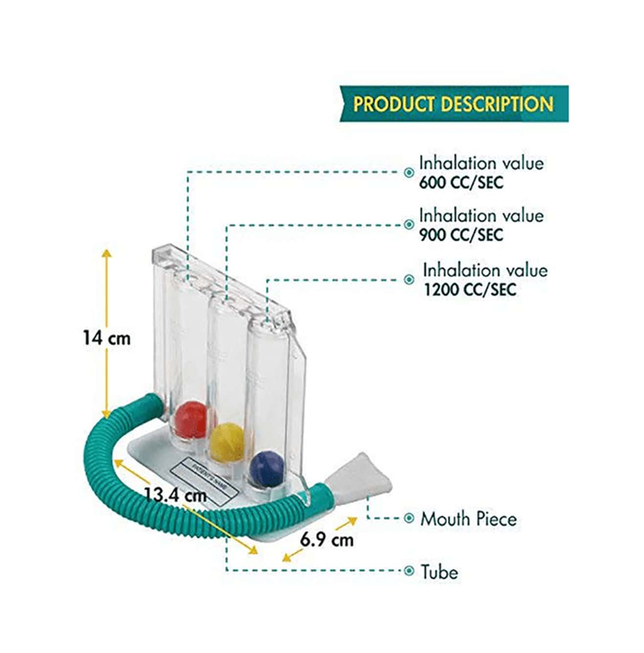 Buy SPIROMETER THREE BALL 1'S Online & Get Upto 60% OFF at PharmEasy