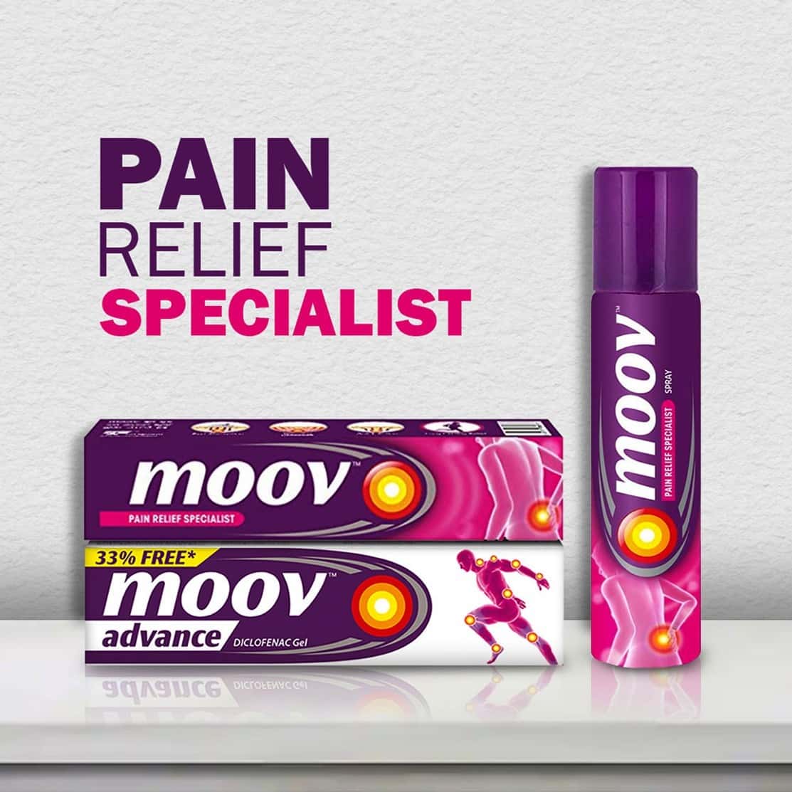 Buy MOOV INSTANT PAIN RELIEF CREAM - 50G | SUITABLE FOR BACK PAIN ...