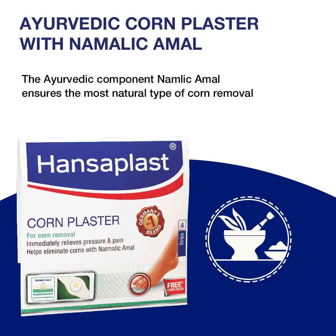 Buy Hansaplast Corn Plaster Packet Of 4 Online at Flat 18% OFF* | PharmEasy
