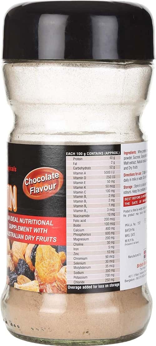 Buy B-PROTIN DRY FRUIT CHOCOLATE POWDER 200GM Online & Get Upto 60% OFF ...