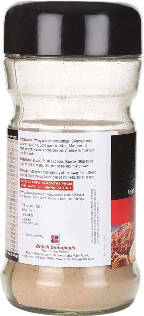 Buy B-PROTIN DRY FRUIT CHOCOLATE POWDER 200GM Online & Get Upto 60% OFF ...