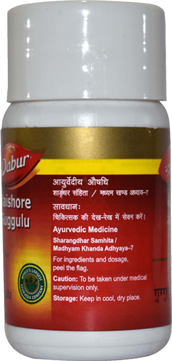 Buy DABUR KAISHORE GUGGULU TAB 60'S Online & Get Upto 60% OFF at PharmEasy