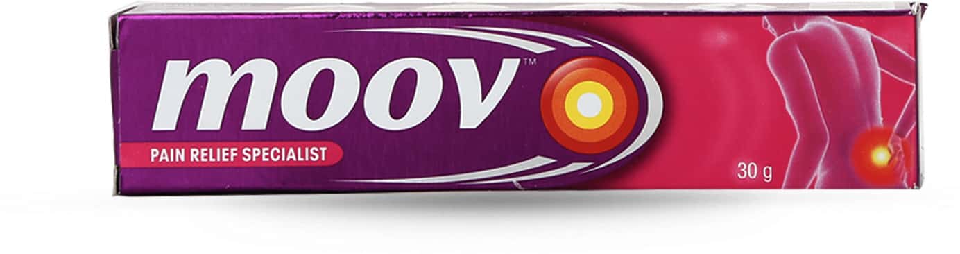 Buy MOOV INSTANT PAIN RELIEF CREAM - 30G | SUITABLE FOR BACK PAIN JOINT ...