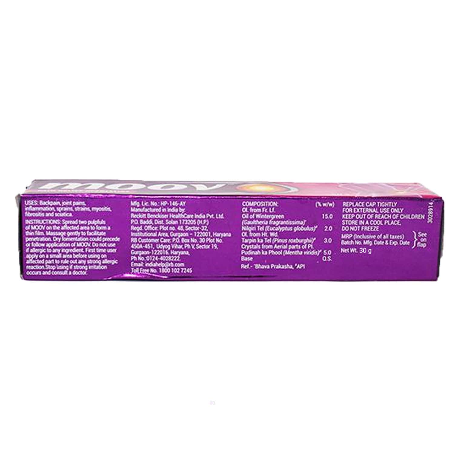 Buy MOOV PAIN RELIEF SPECIALIST SUITABLE FOR BACK PAIN JOINT PAIN KNEE ...