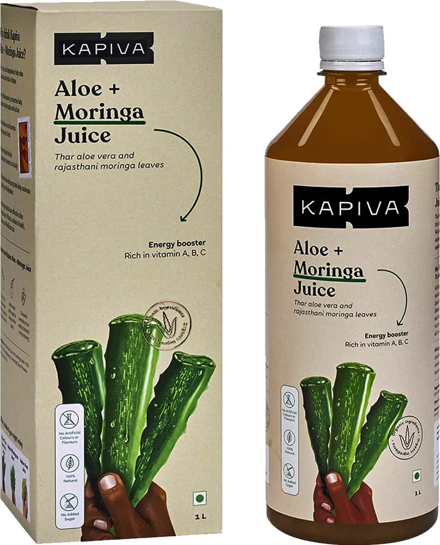 Buy KAPIVA ALOE + MORINGA HEALTH JUICE BOTTLE OF 1 L Online & Get Upto ...