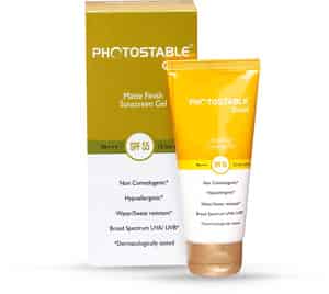 Buy PHOTOSTABLE GOLD MATTE FINISH SPF 55 SUNSCREEN GEL 50G Online & Get ...