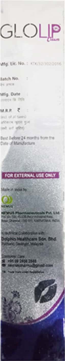 Buy GLOLIP CREAM 10GM Online & Get Upto 60% OFF at PharmEasy